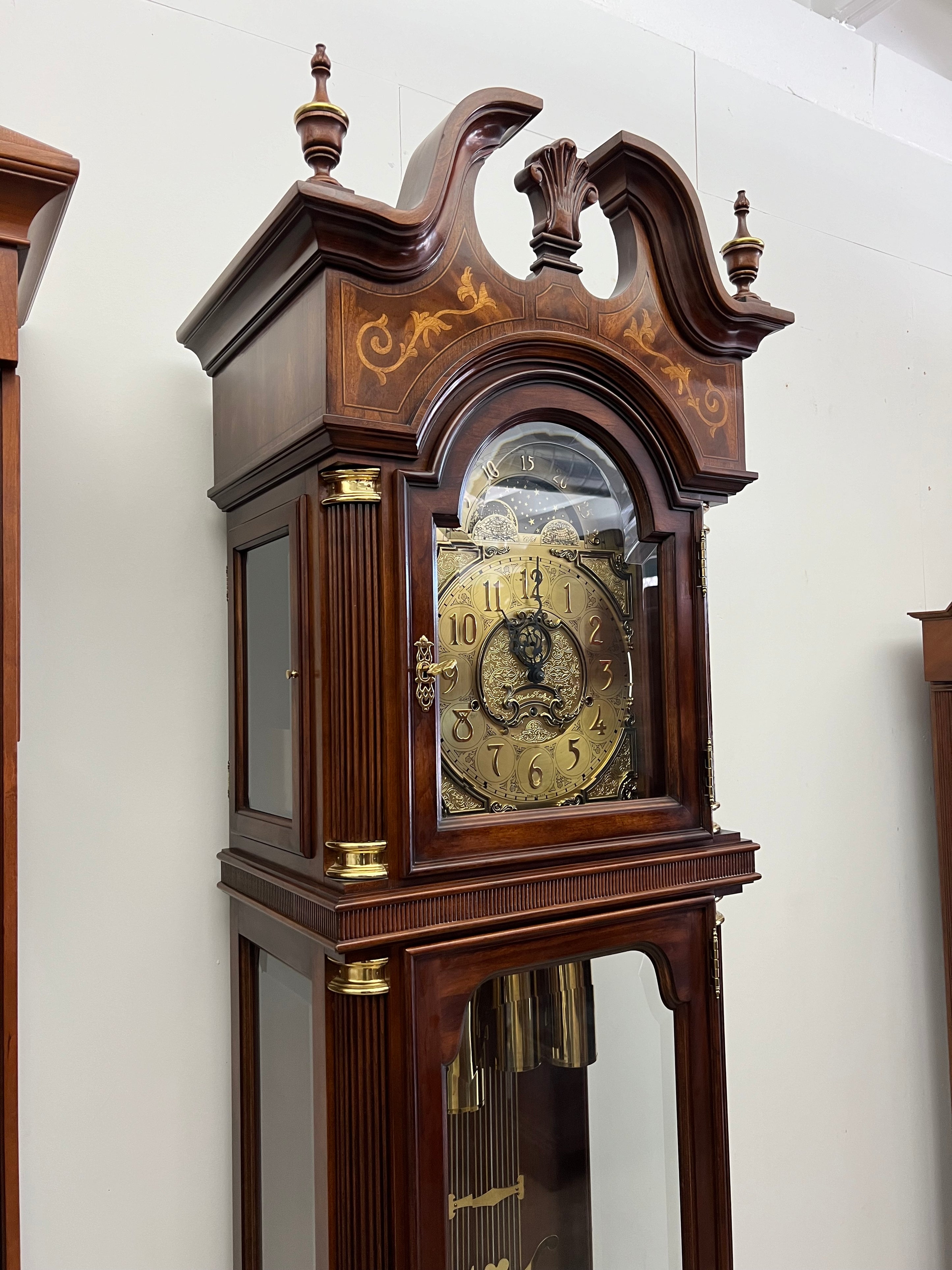 Charles R. Sligh - VINTAGE GRANDFATHER CLOCK – McGuiresclocks