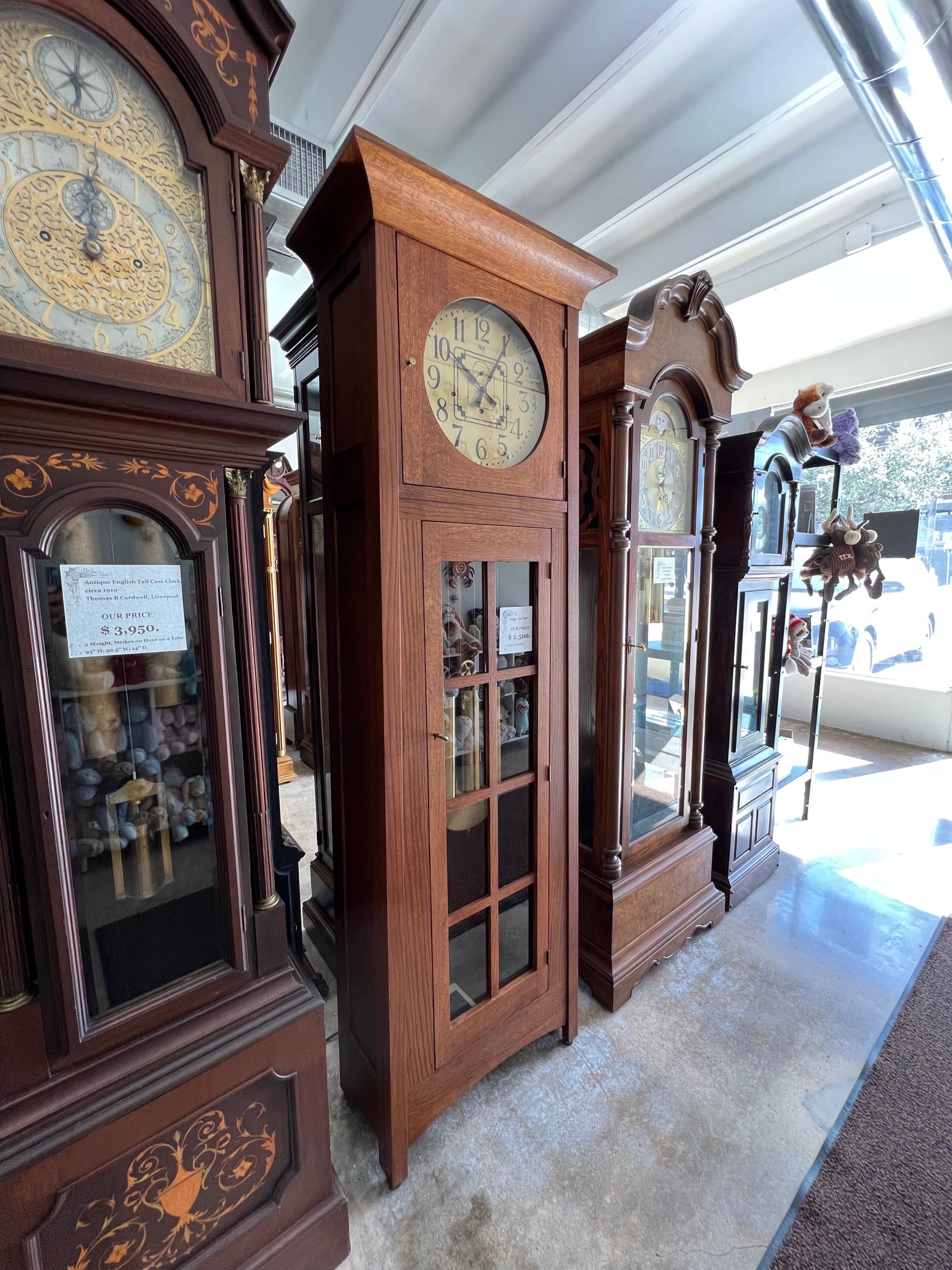 Sligh - VINTAGE FRANCISCAN GRANDFATHER CLOCK – McGuiresclocks