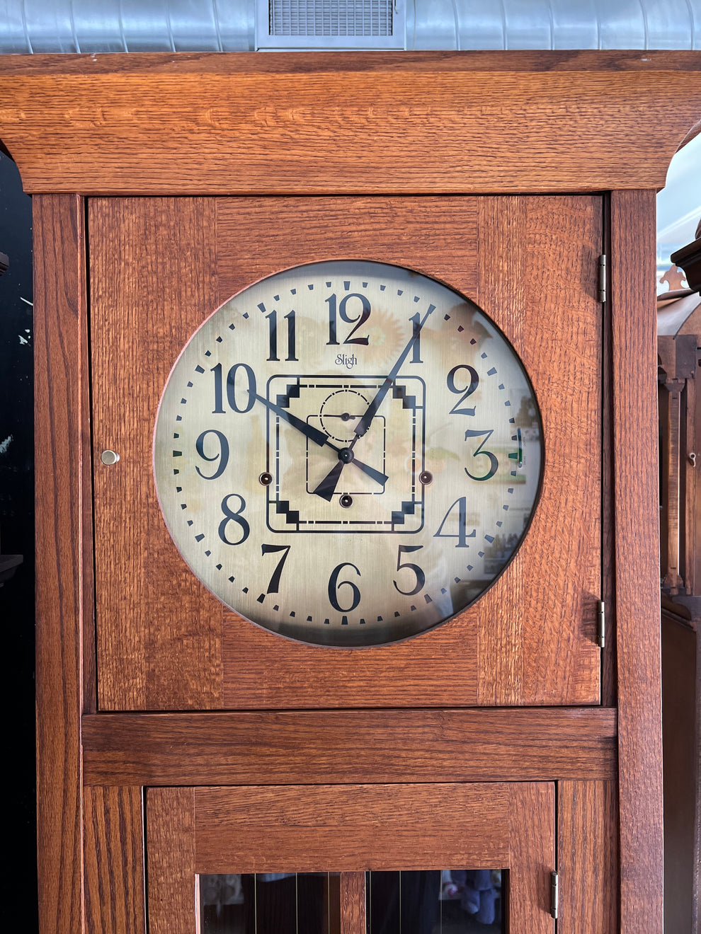 Sligh - VINTAGE FRANCISCAN GRANDFATHER CLOCK – McGuiresclocks